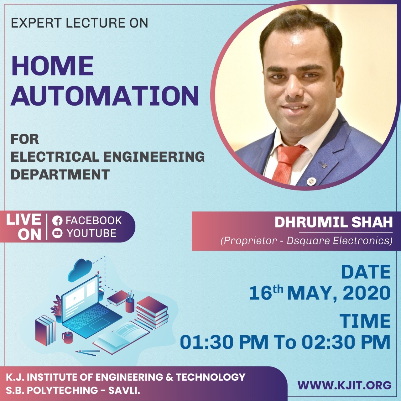 EXPERT LECTURE ON HOME AUTOMATION EXPERT LECTURE ON HOME AUTOMATION
