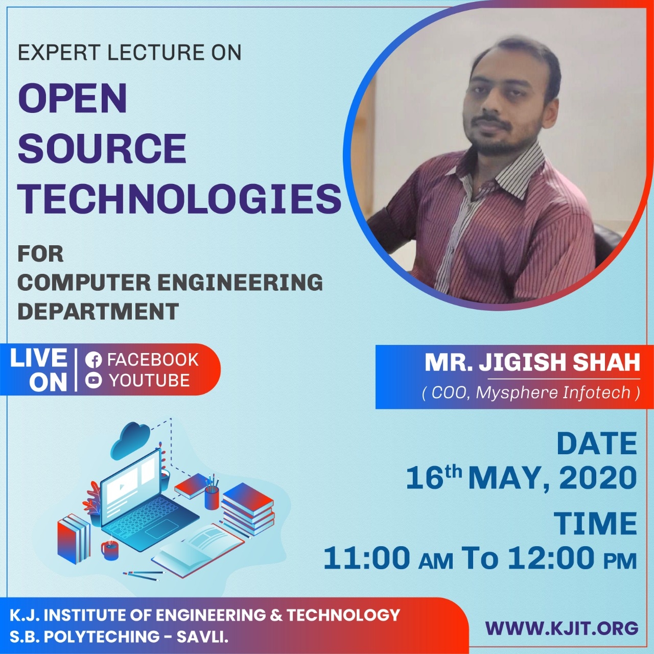 EXPERT LECTURE ON OPEN SOURCE TECHNOLOGIES EXPERT LECTURE ON OPEN SOURCE TECHNOLOGIES