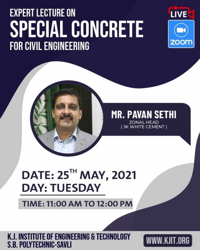 EXPERT LECTURE ON SPECIAL CONCRETE EXPERT LECTURE ON SPECIAL CONCRETE